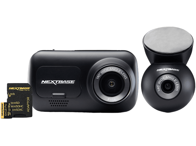 NEXTBASE NB320XR Voor en achter Camera met 32GB SD Kaartset | MediaMarkt