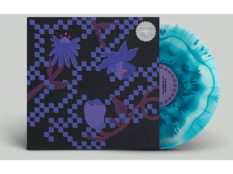 Trace Mountains | INTO THE BURNING BLUE (Ltd. Blue Vinyl) - (Vinyl ...