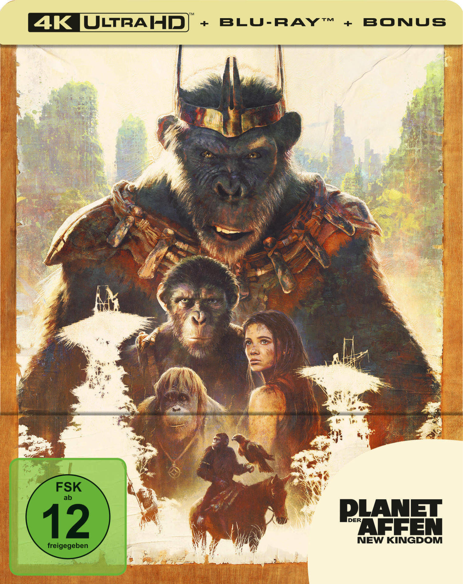 Planet der Affen: New Kingdom 4K Ultra HD Blu-ray + Blu-ray | MediaMarkt