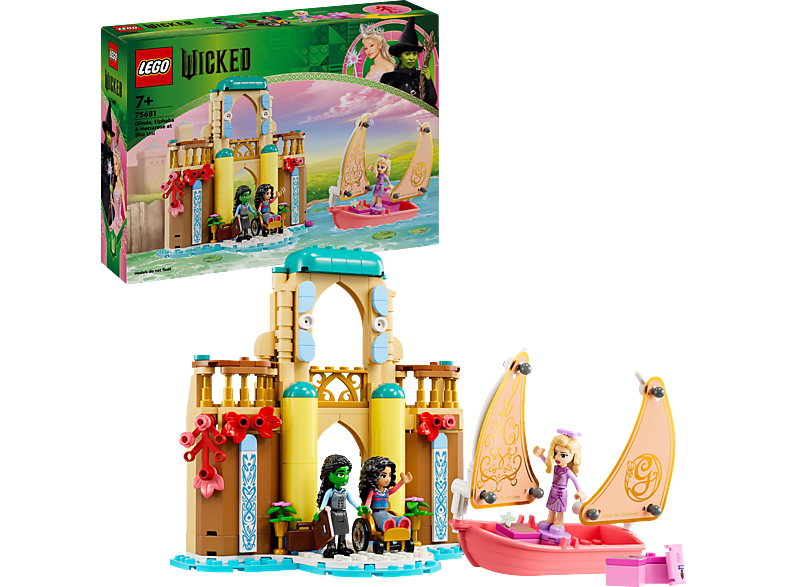 LEGO Wicked 75681 Glinda, Elphaba und Nessarose an der Universität Shiz ...