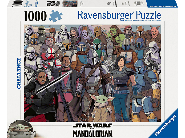 RAVENSBURGER Challenge Star Wars Mandalorian Puzzle | MediaMarkt