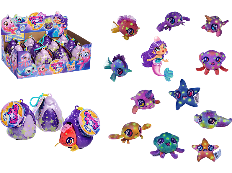 SIMBA TOYS Pearly Pods Stars (Einzelartikel) Plüschfigur Mehrfarbig ...