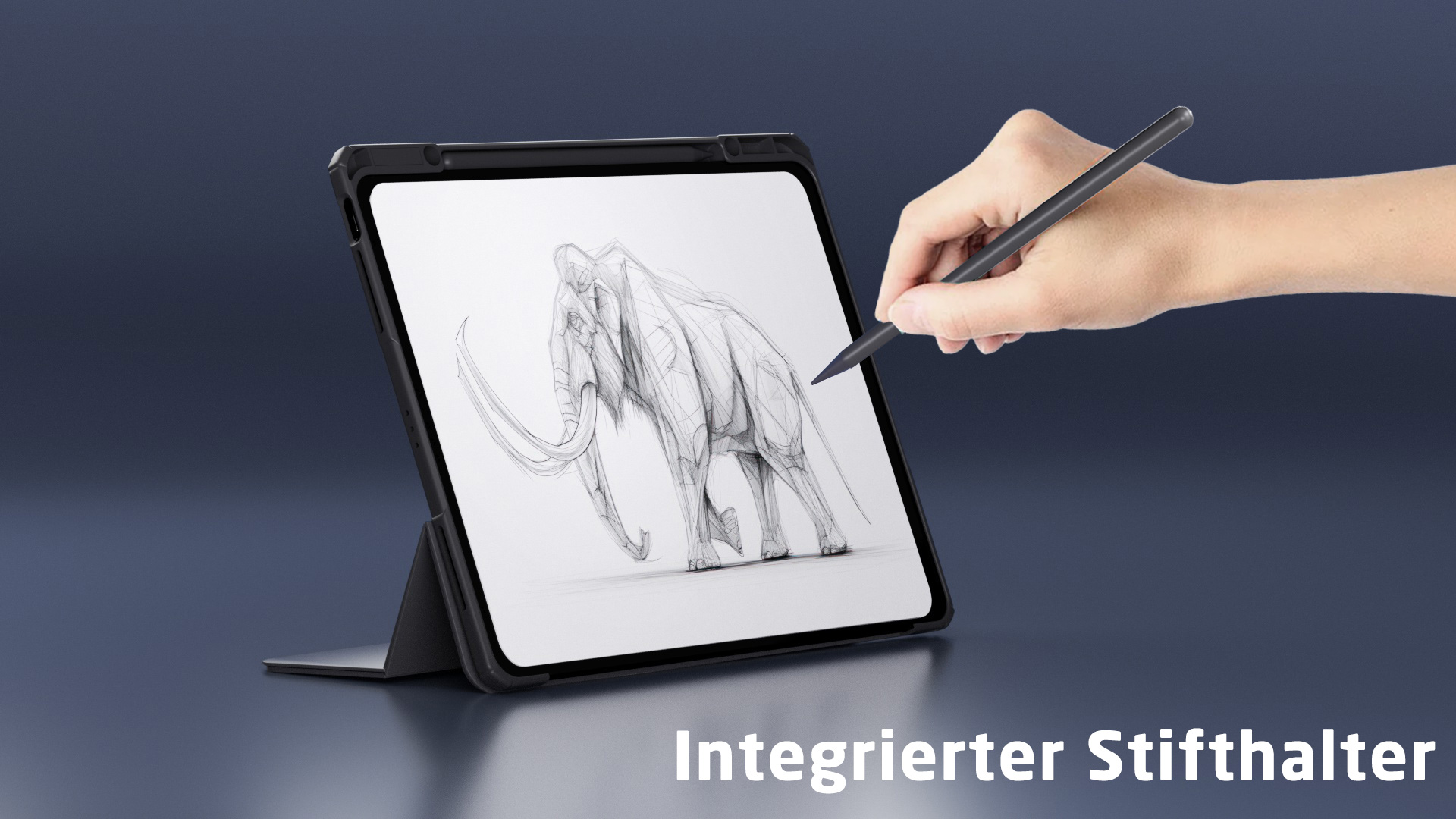 ISY ICT-2005-BK, Bookcover, Apple, iPad Pro 12.9" (4., 5., 6 ...