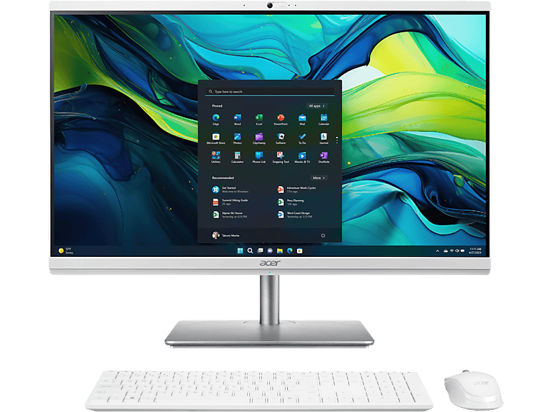 ACER Aspire C27-195ES, All-in-One-PC, mit 27 " Display, Intel® Core™ Ultra 5 125U Prozessor (12 ...