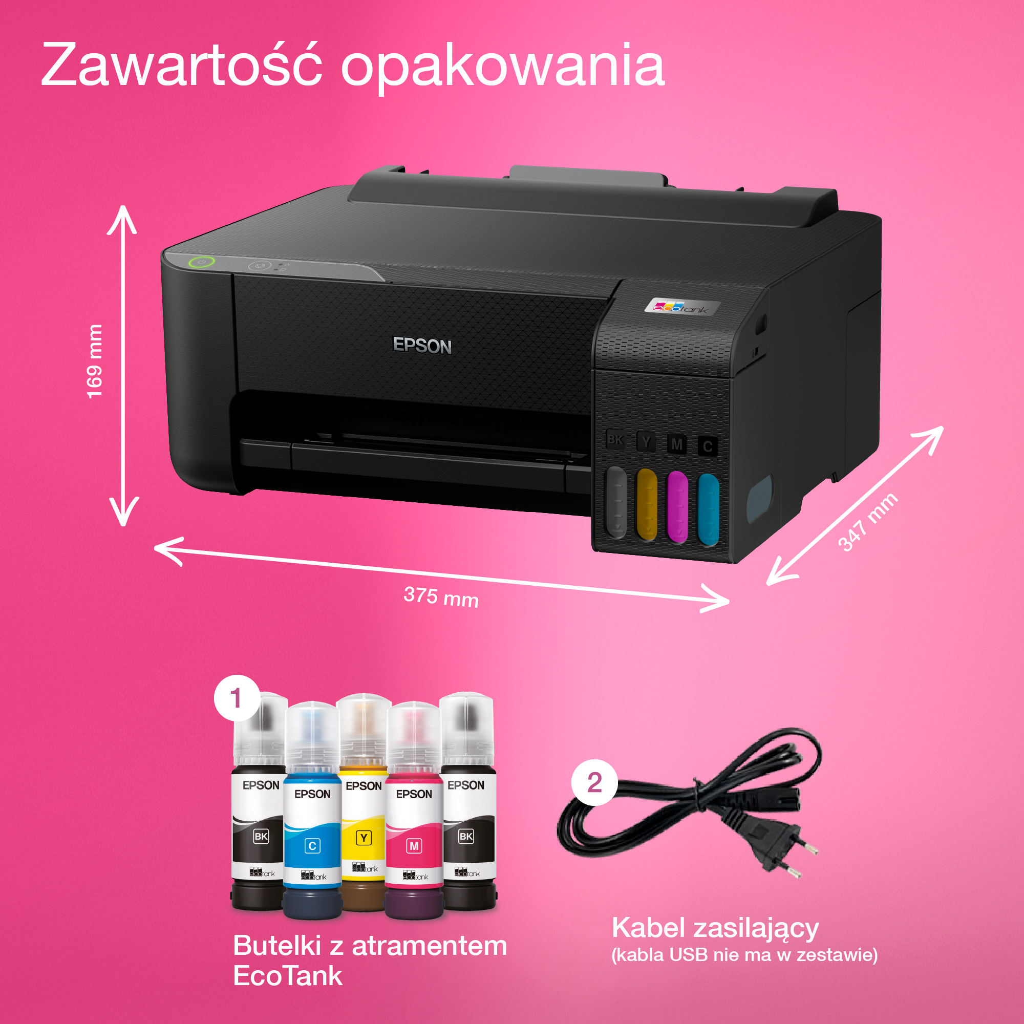 Drukarka atramentowa EPSON EcoTank L1230 | MediaMarkt