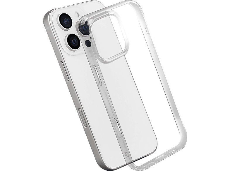 ISY ISC-1046, Backcover, Apple, iPhone 16 Pro, Transparent | MediaMarkt