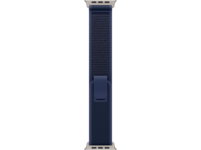 APPLE Smartwatch band 49mm Blue Trail Loop M/L Natural Titanium ...