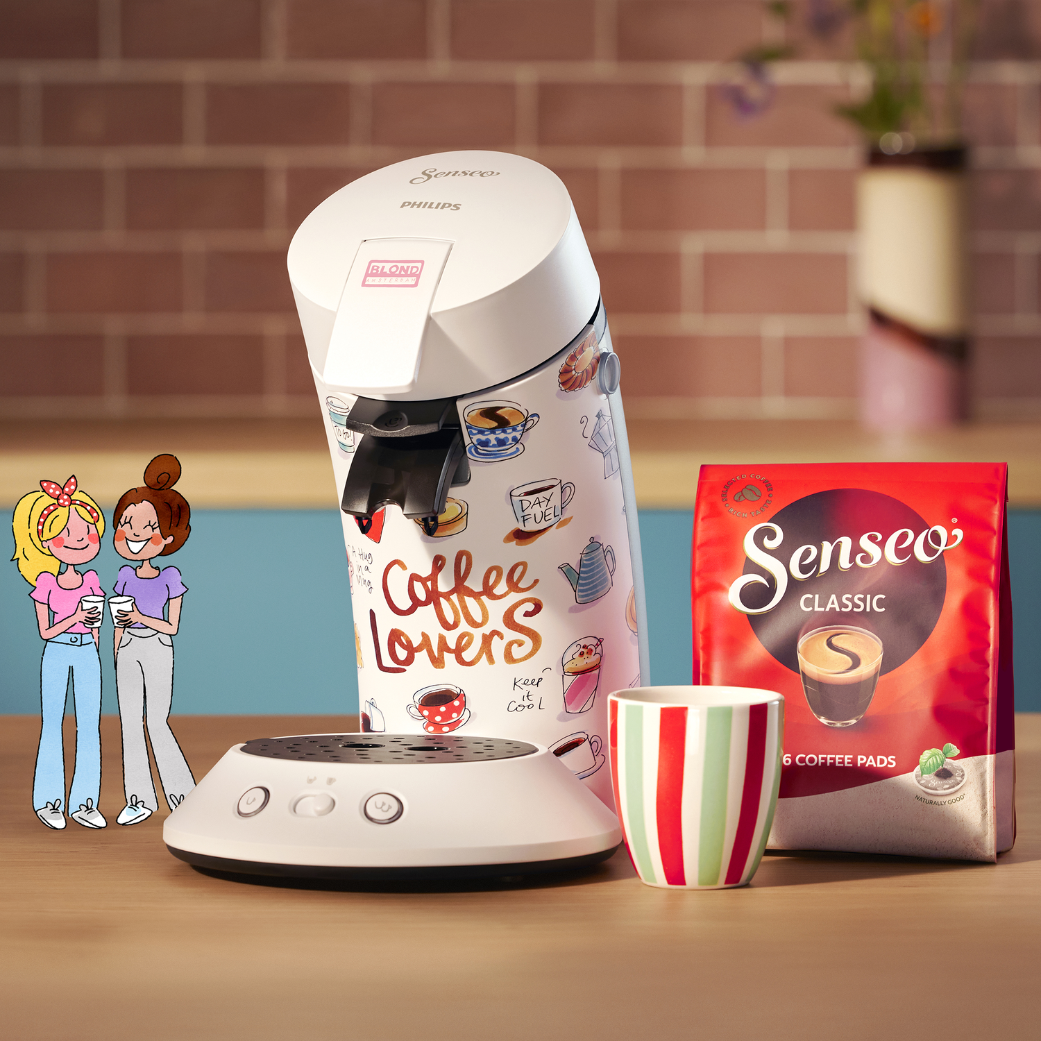 PHILIPS SENSEO Limited Edition CSA210/15 Senseo-machine Multicolor ...