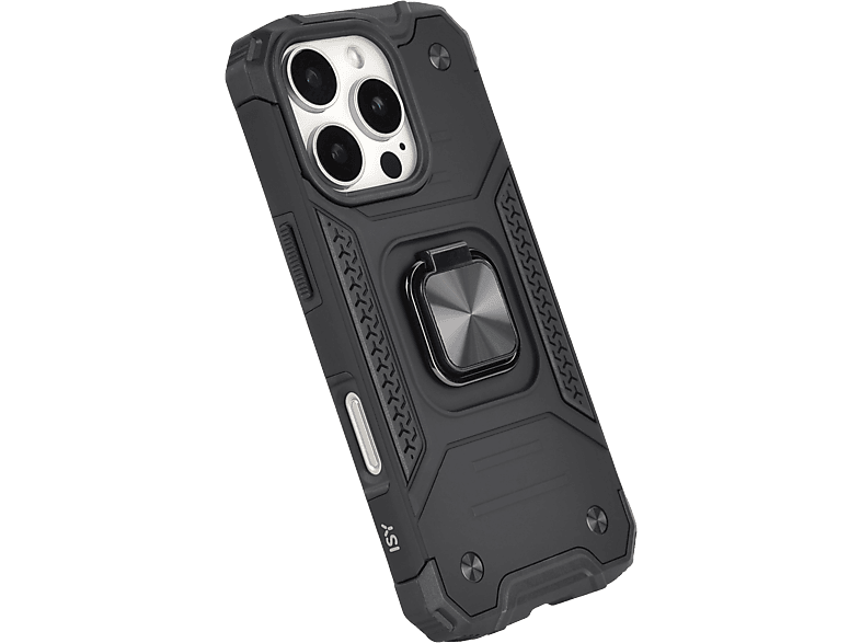 ISY ISC 6107 Rugged Case, Coque arrière, Apple, iPhone 16 Pro, Noir ...