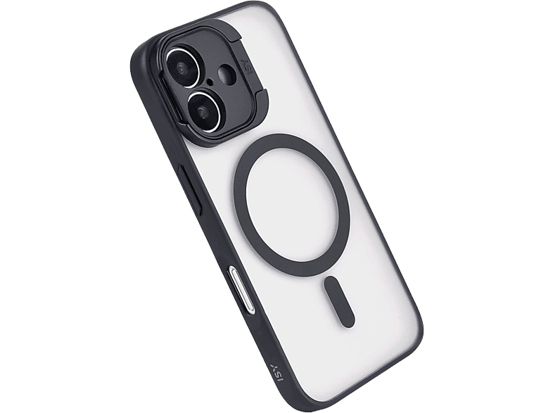 ISY ISC 2451 MagISY, Coque arrière, Apple, iPhone 16, Smokey Black ...