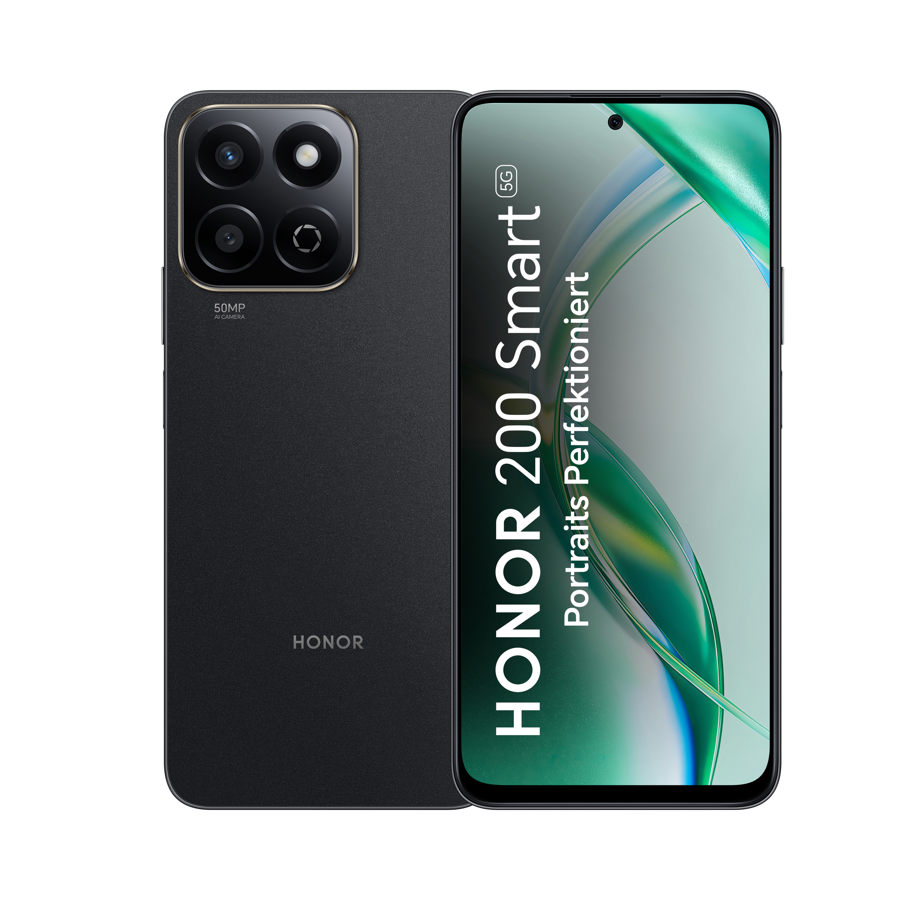HONOR 200 Smart 256 GB Midnight Black bei MediaMarkt
