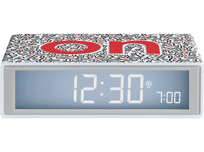 LEXON Flip+ Keith Haring Edition Heart Wecker | MediaMarkt