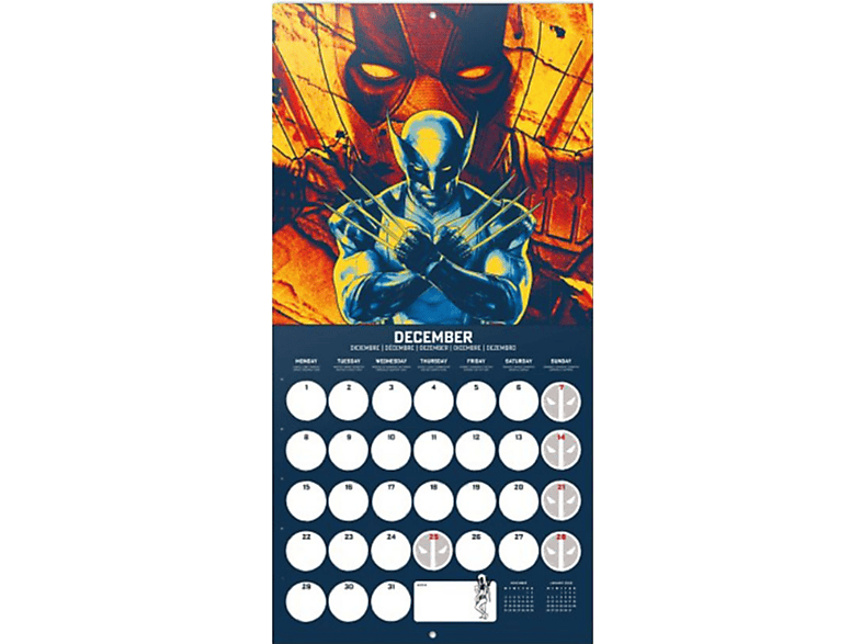 Marvel Deadpool Kalender 2025 | MediaMarkt