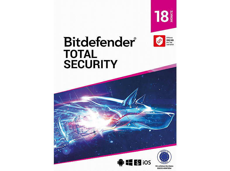 Total Security 3 Geräte 18 Monate Download-Software