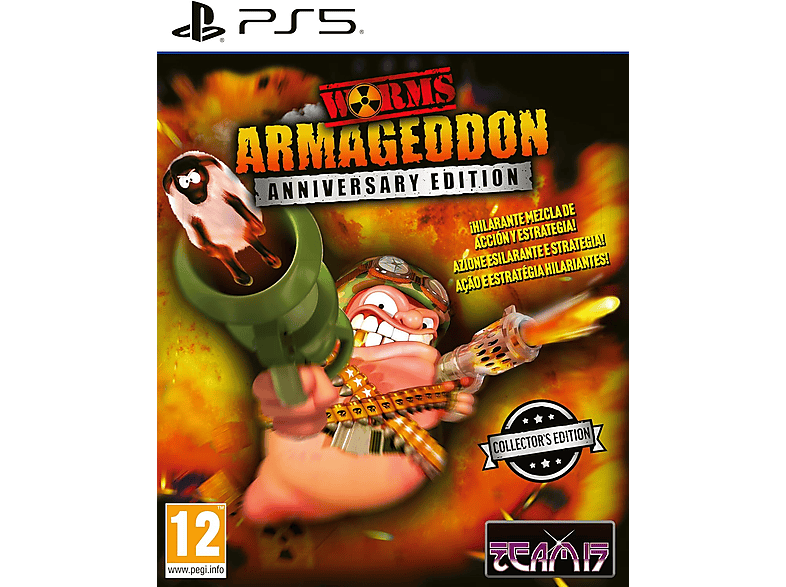 PS5 Worms Armageddon Anniversary Collector's Edition