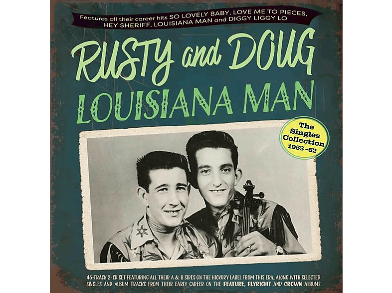 Rusty And Doug | Louisiana Man - The Singles Collection 1953-62 - (CD ...