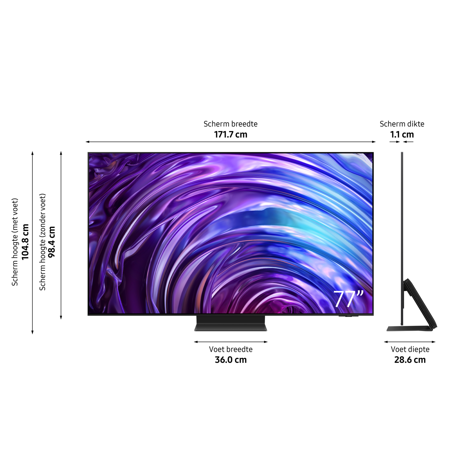 SAMSUNG 77S95D OLED 4K (2024) kopen? | MediaMarkt