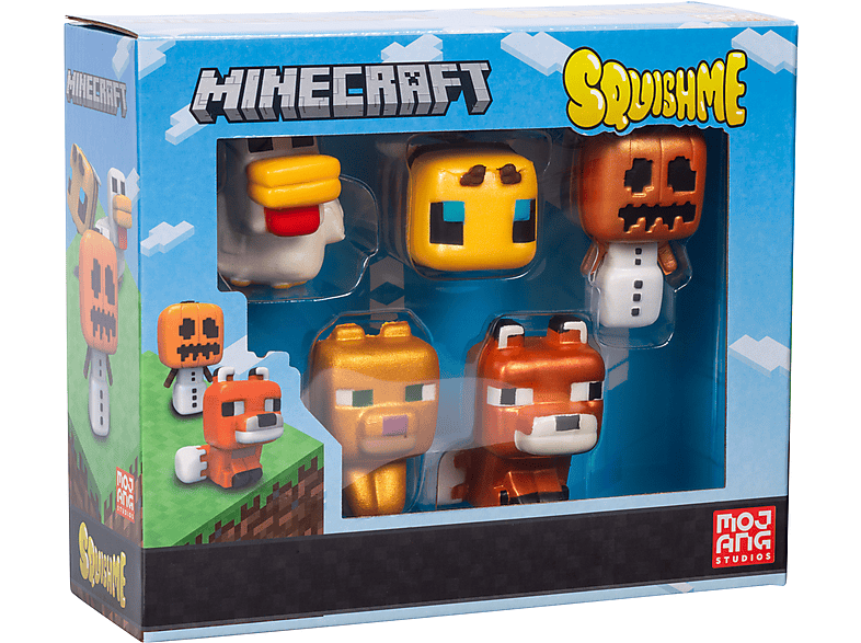 JUSTTOYS Minecraft | SquishMe S3 - Collectors Box Plüschfigur | MediaMarkt