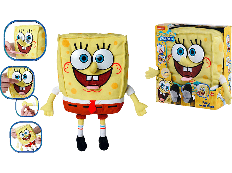 SIMBA TOYS 109491008 SpongeBob Funktionsplüsch Plüschfigur Mehrfarbig ...