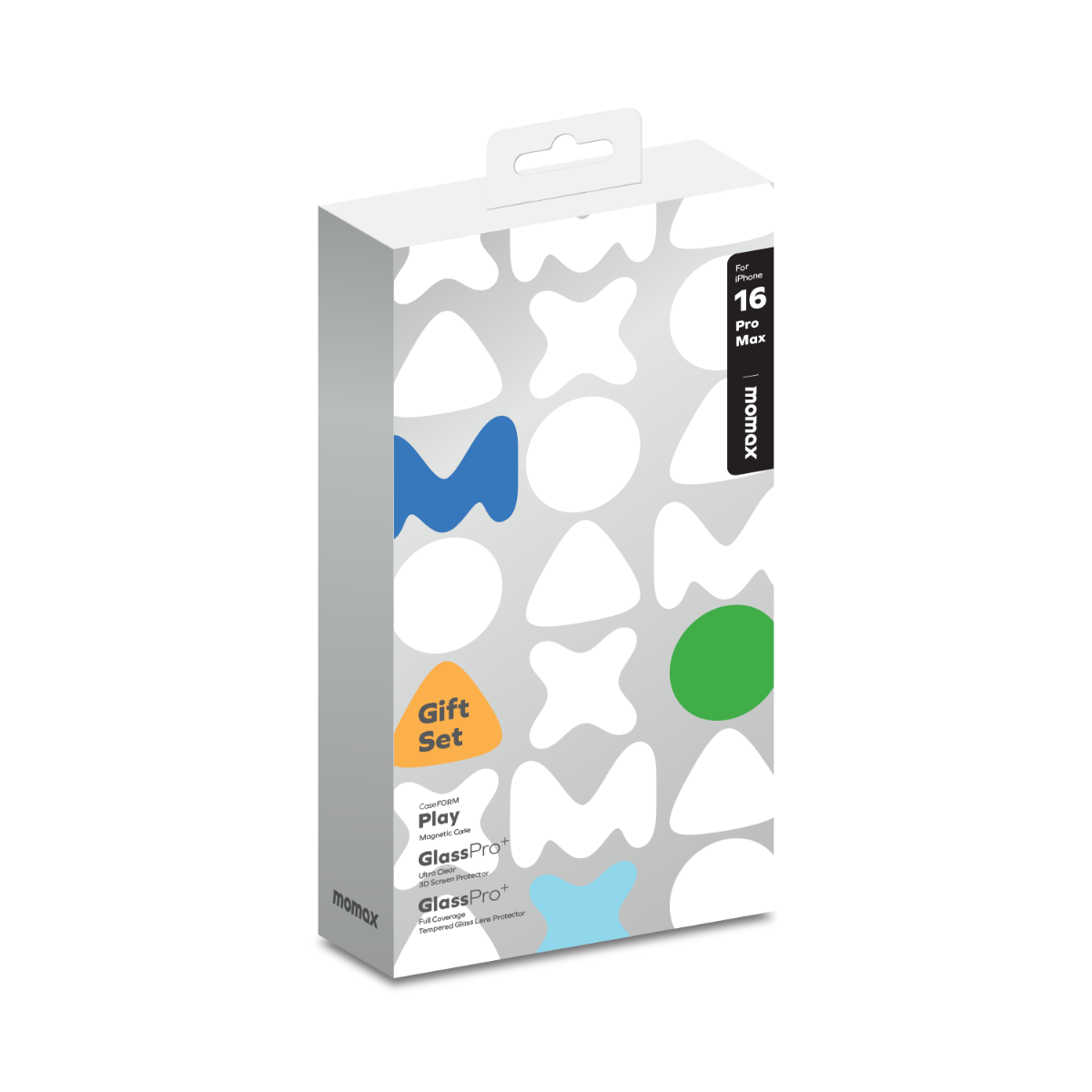 MOMAX MXAP24XLTGS iPhone 16 Pro Max Protecton Telefon Kılıfı +Ekran ...