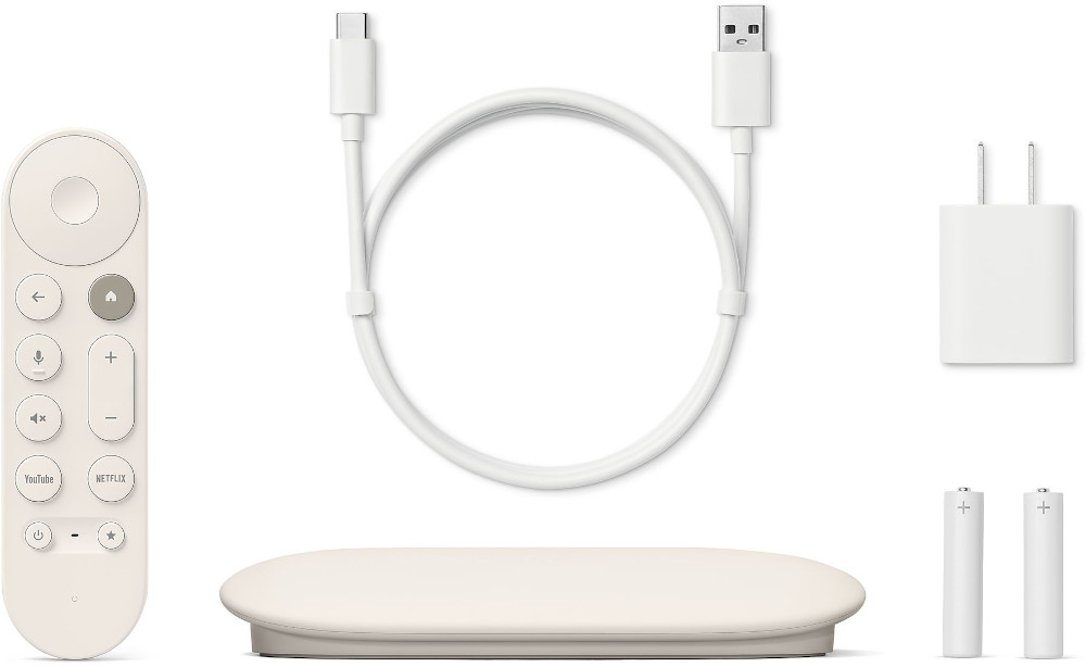 GOOGLE Chromecast TV Streamer 4K Porcelain