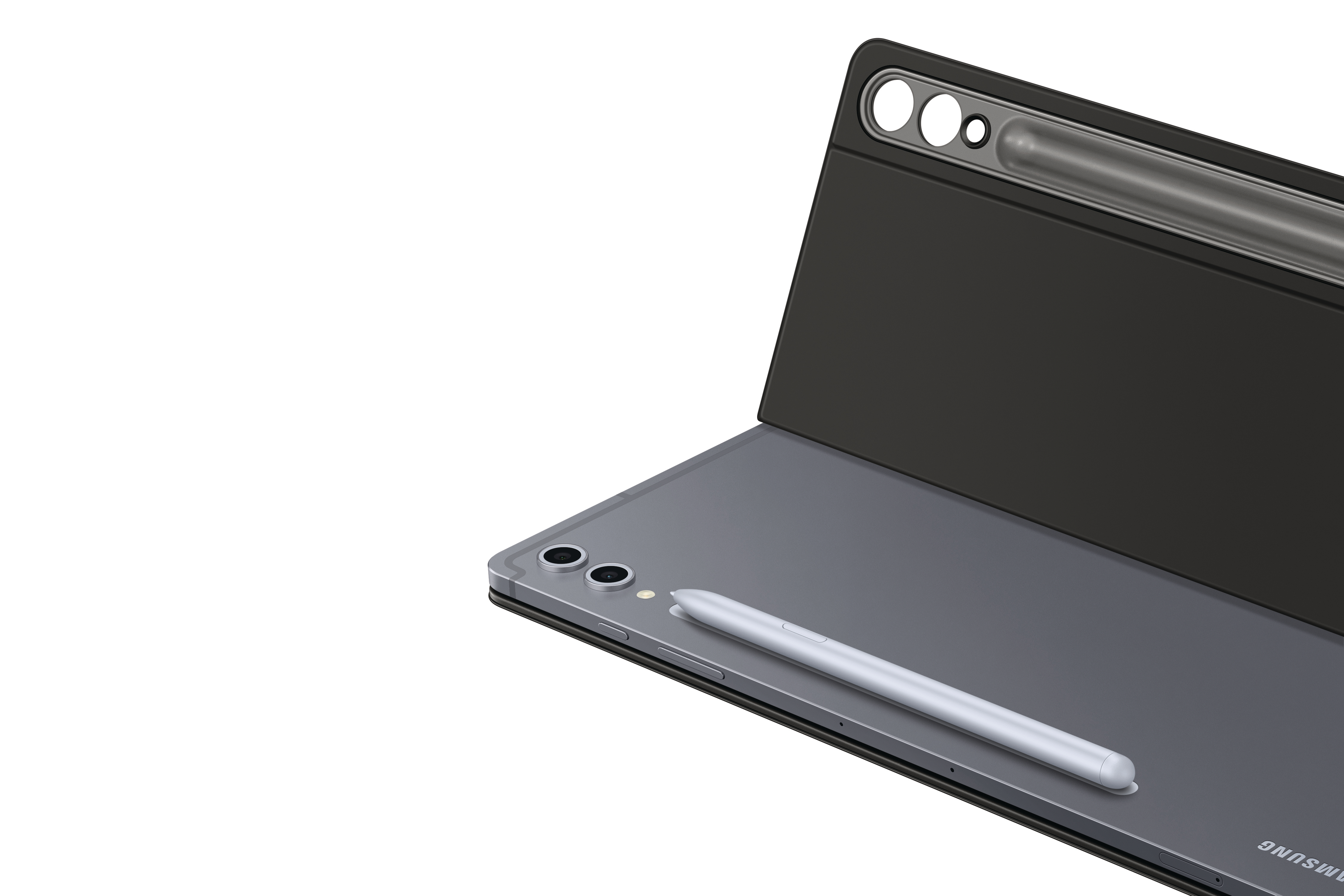 SAMSUNG Book Cover Keyboard Slim, Keyboard cover, Samsung, Galaxy Tab ...