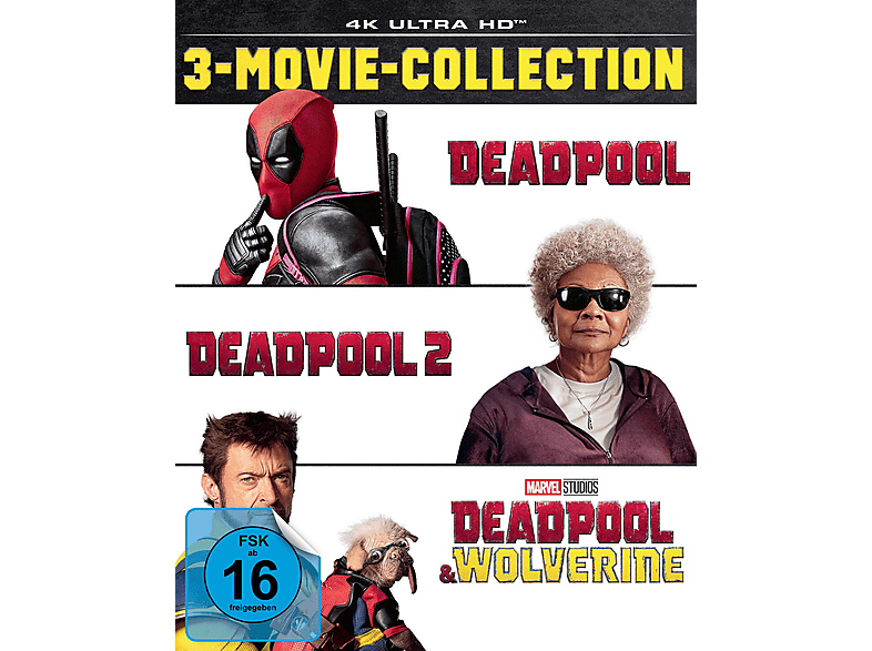 Deadpool 3-Movie-Collection 4K Ultra HD Blu-ray | MediaMarkt