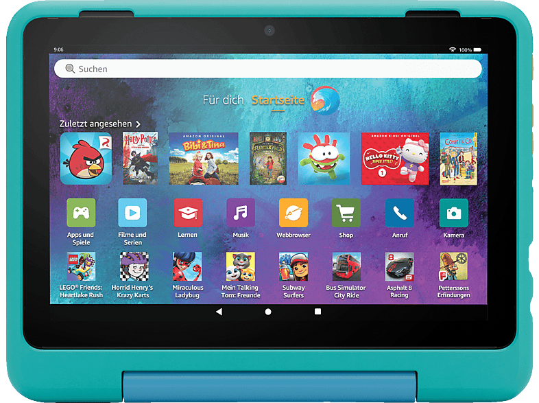 AMAZON Fire HD 8 Kids Pro Kinder Tablet Hello Teal bei MediaMarkt