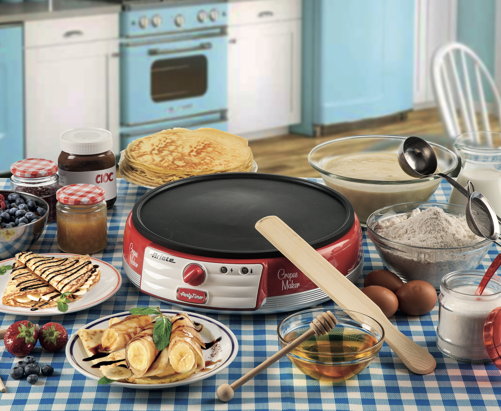 KENWOOD Ariete Party Time Krep Makinesi Kırmızı Fiyat & Özellik ...