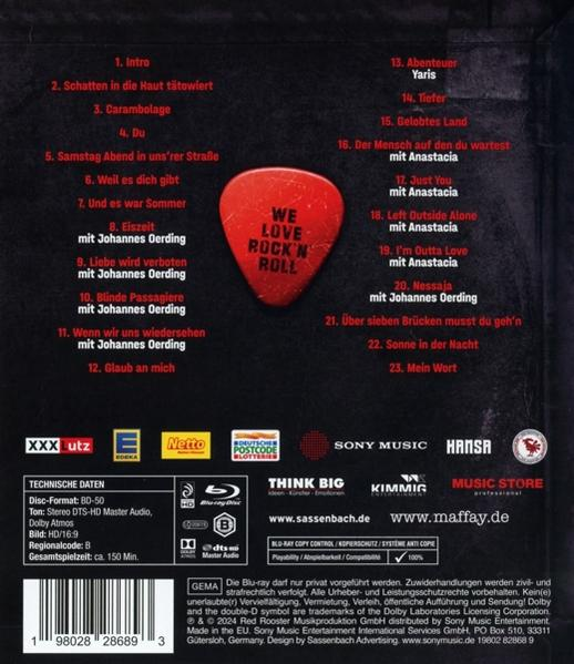 Peter Maffay | We Love Rock'n'Roll (Leipzig-Live-2024) BluRay - (Blu ...