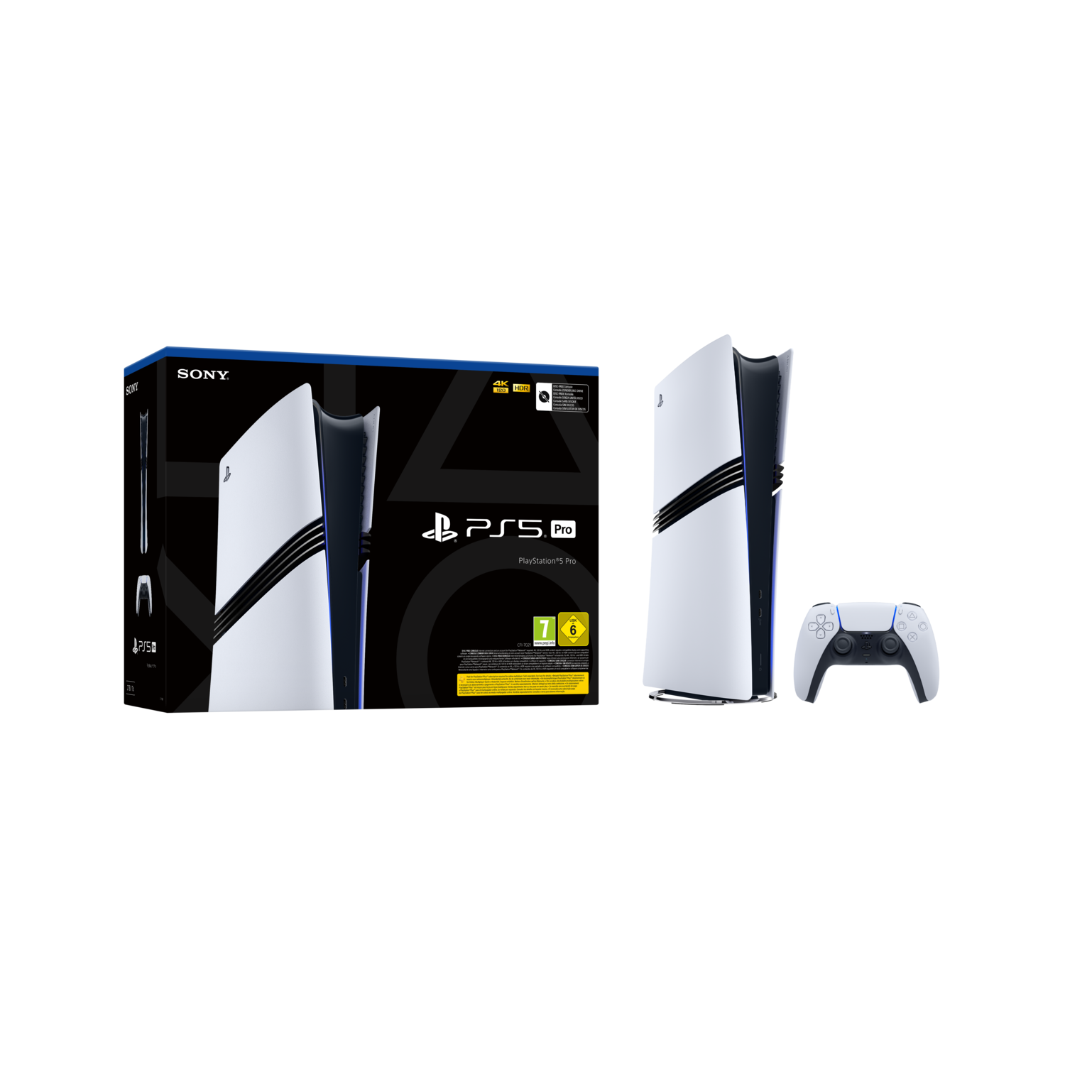 SONY PlayStation 5 Pro Console + Qware PS5 Gaming Starterkit Bundel ...
