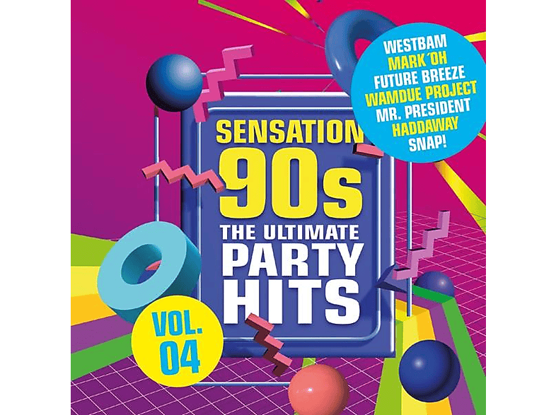 VARIOUS | Sensation 90s Vol. 4 - The Ultimate Party Hits - (CD) | SATURN