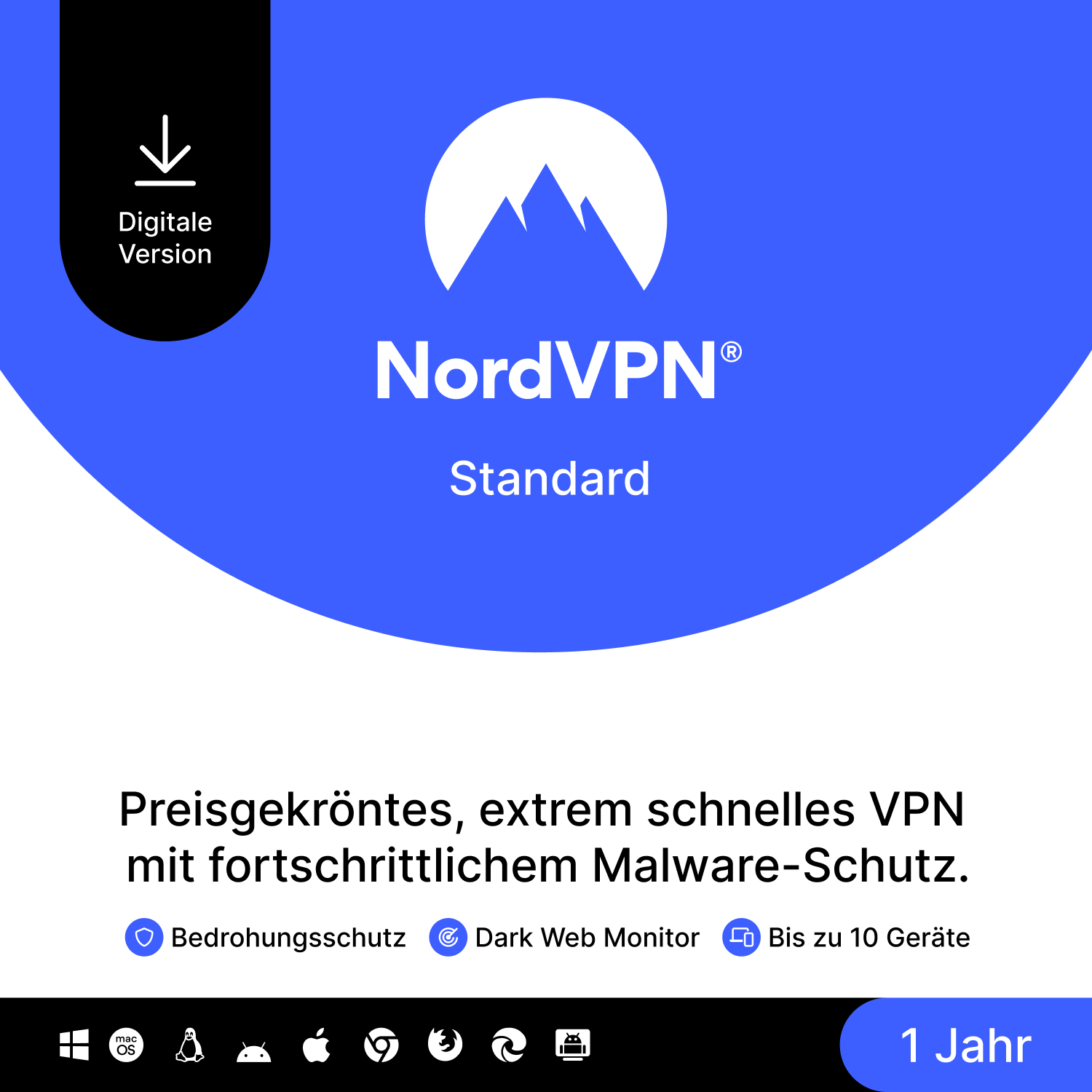 NORDVPN STANDARD 1Y bei MediaMarkt