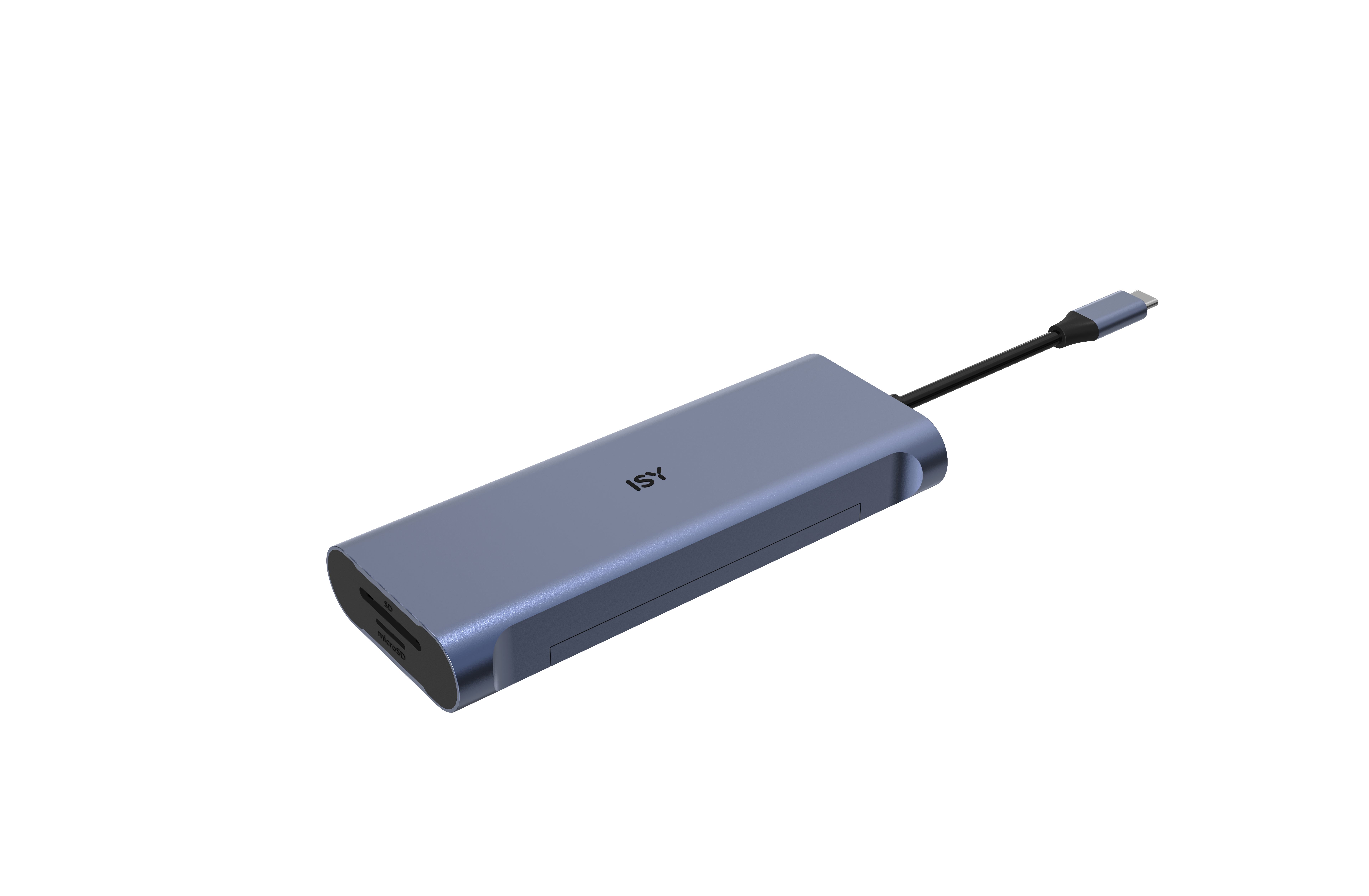 ISY IAD-1037 9-in-1-USB Hybrid Adapter, Silber Adapter kaufen | SATURN