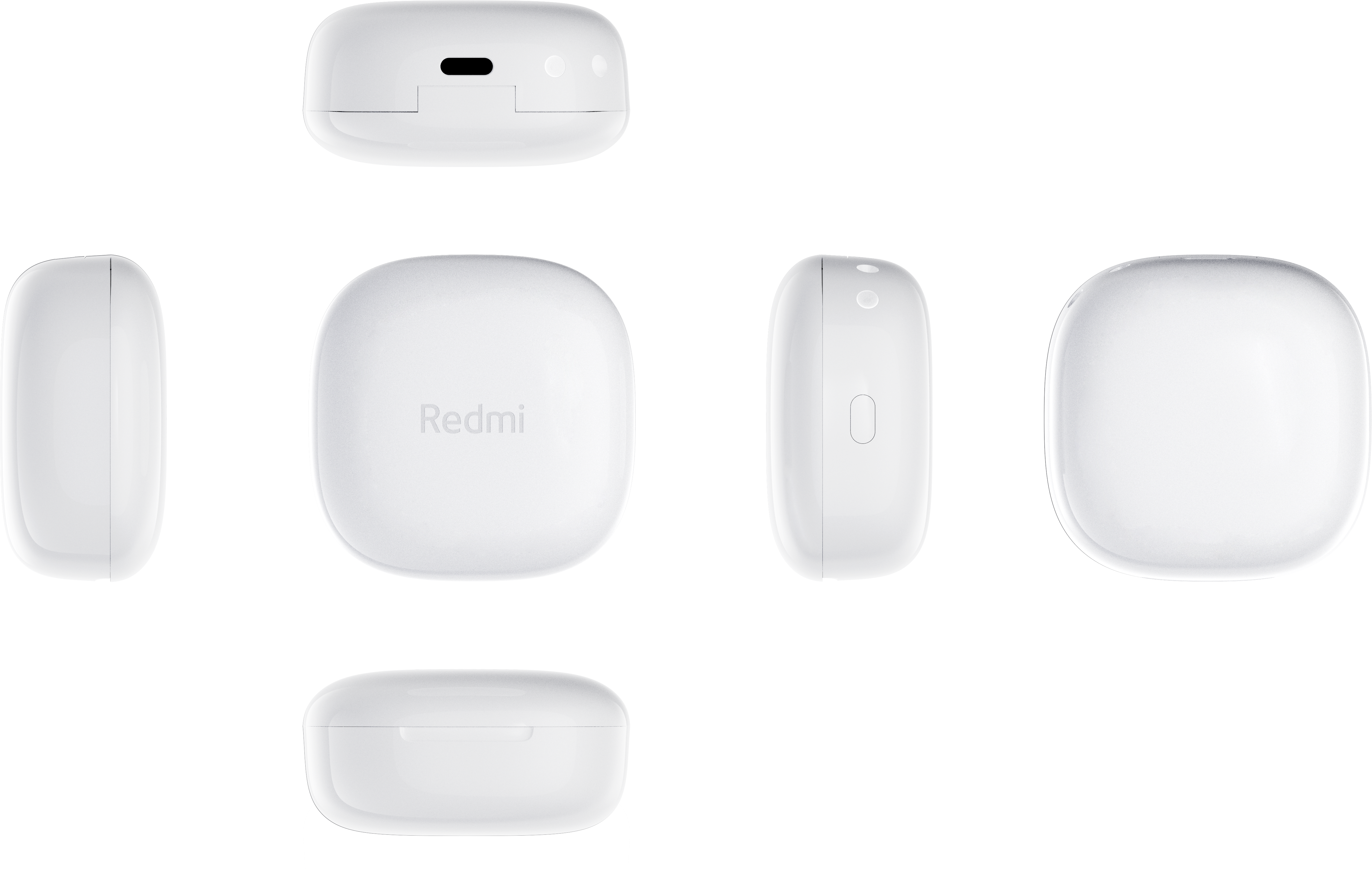 XIAOMI Redmi Buds 6 Play TWS Bluetooth fülhallgató mikrofonnal, fehér ...