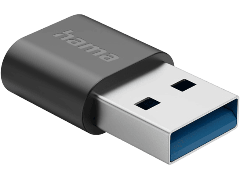 HAMA USB-C naar USB-A-adapter 200357 USB adapter Zwart | MediaMarkt