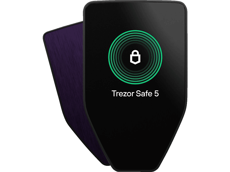 TREZOR Safe 5 | Violet Ore Bitcoin Wallet | MediaMarkt