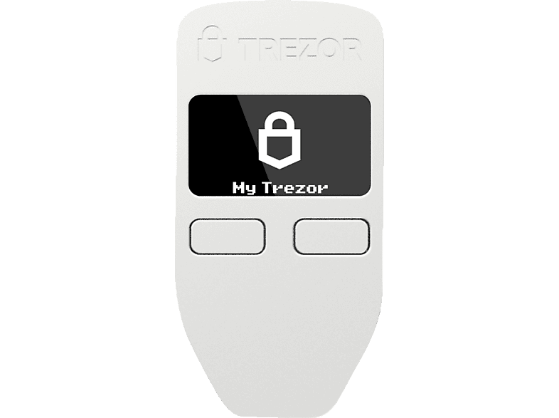 TREZOR Model One | White Bitcoin Wallet | MediaMarkt