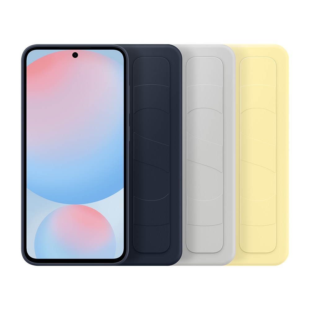 SAMSUNG Galaxy S24FE Kordonlu & Standlı Silikon Telefon Kılıfı Lacivert ...