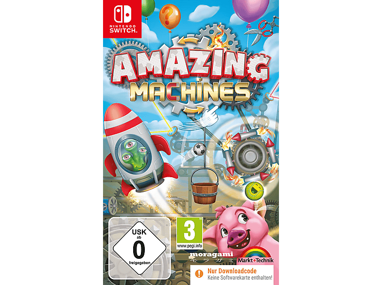 Markt&Technik SW Amazing Machines | [Nintendo Switch] | SATURN