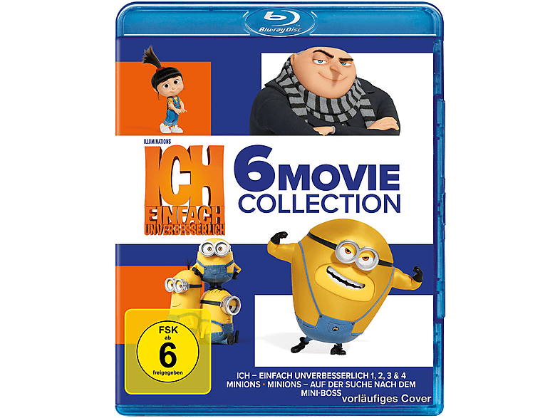 Ich einfach unverbesserlich & Minions | 6-Movie Collection Blu-ray ...