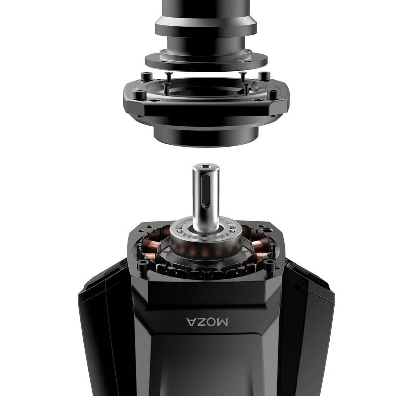 MOZA RACING R16 Direct Drive Wheelbase (16 Nm) V2, Lenkrad-Basis ...