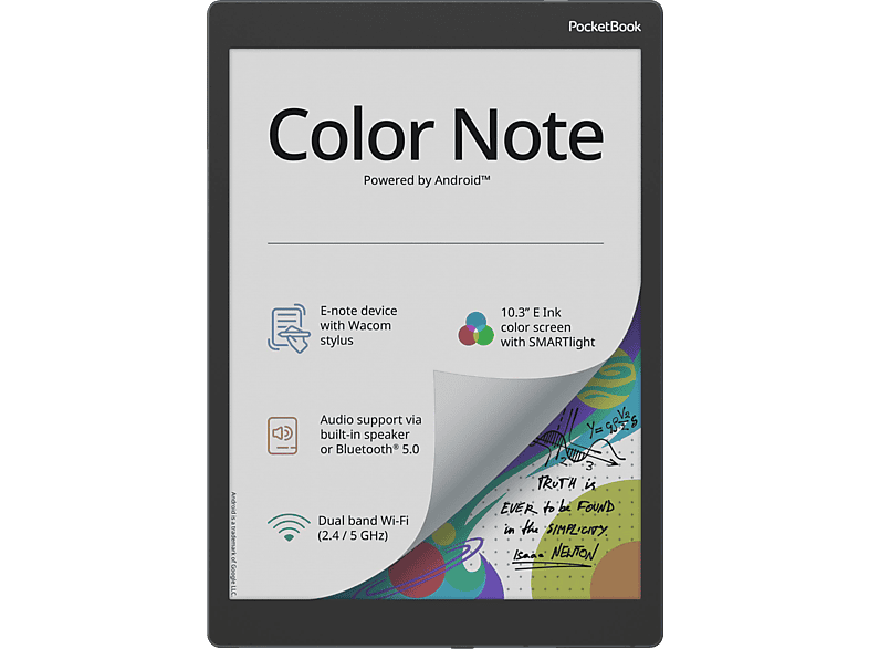 POCKETBOOK Color Note eBook Reader inkl. Stylus, E Ink Kaleido™ 3 ...