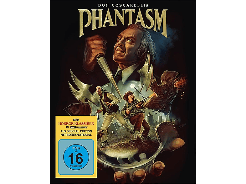 Phantasm 4K Ultra HD Blu-ray + Blu-ray + DVD auf 4K Ultra HD Blu-ray ...