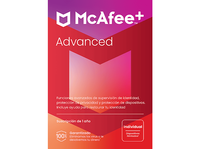 Antivirus | McAfee® Advanced Individual ES MSH, dispositivos ilimitados ...