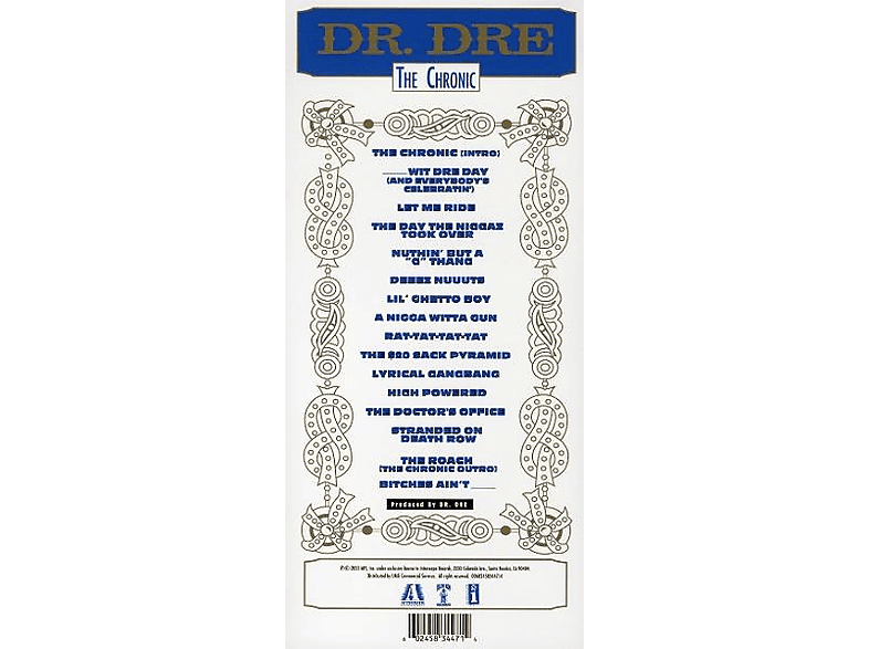 Dr. Dre | Dr. Dre - The Chronic (Ltd. Edition) - (CD) Hip Hop & R&B CDs ...