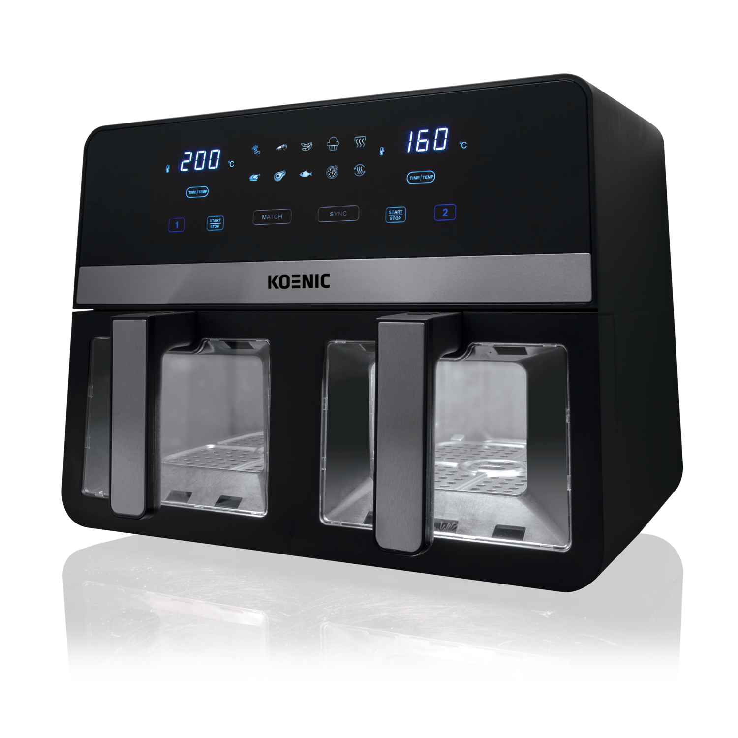 KOENIC KAF 924224 B Dubbele airfryer kopen? | MediaMarkt