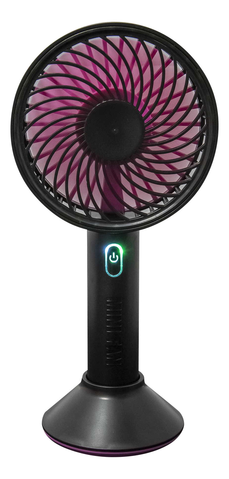 KOENIC KHF 22322 USB MINI Hand Fan Rose | Bleu (5 W) | MediaMarkt