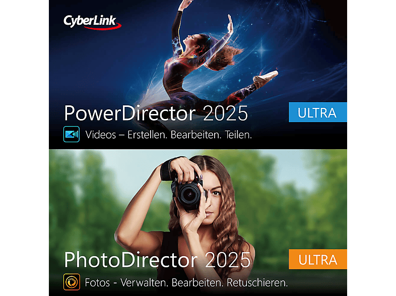Cyberlink PowerDirector 2025 Ultra & PhotoDirector 2025 Ultra Duo | MediaMarkt