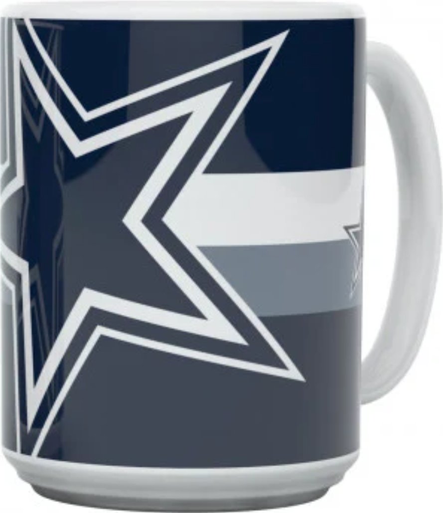 GREAT BRANDING Dallas Cowboys "Triple Logo" (Dallas Cowboys) Tasse ...